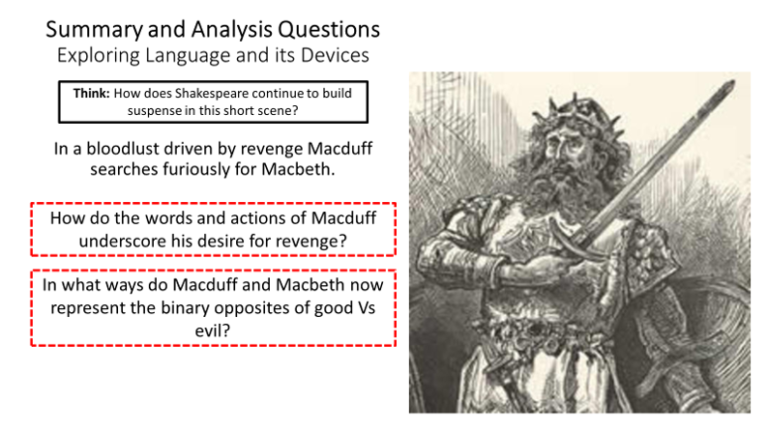 English Literature: (10) Macbeth – Act 5 Scenes 8, 9, 10 and 11 | Made ...