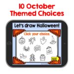 Directed Draw Halloween Boom Cards Set 1 | Made By Teachers