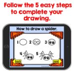 Directed Draw Halloween Boom Cards Set 1 | Made By Teachers