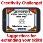 Halloween Directed Draw Boom Cards Set 2 | Made By Teachers