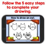 Fall Directed Draw Boom Cards - Made By Teachers