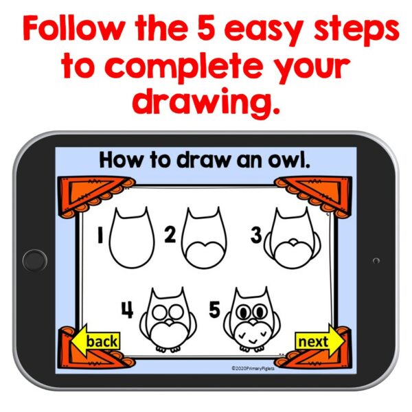 Fall Directed Draw Boom Cards - Made By Teachers