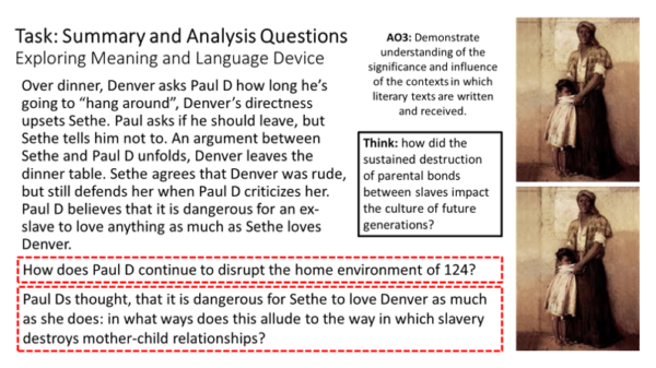 Literature Study: (3) Beloved Part 1 Chapters 4 and 5 | Made By Teachers
