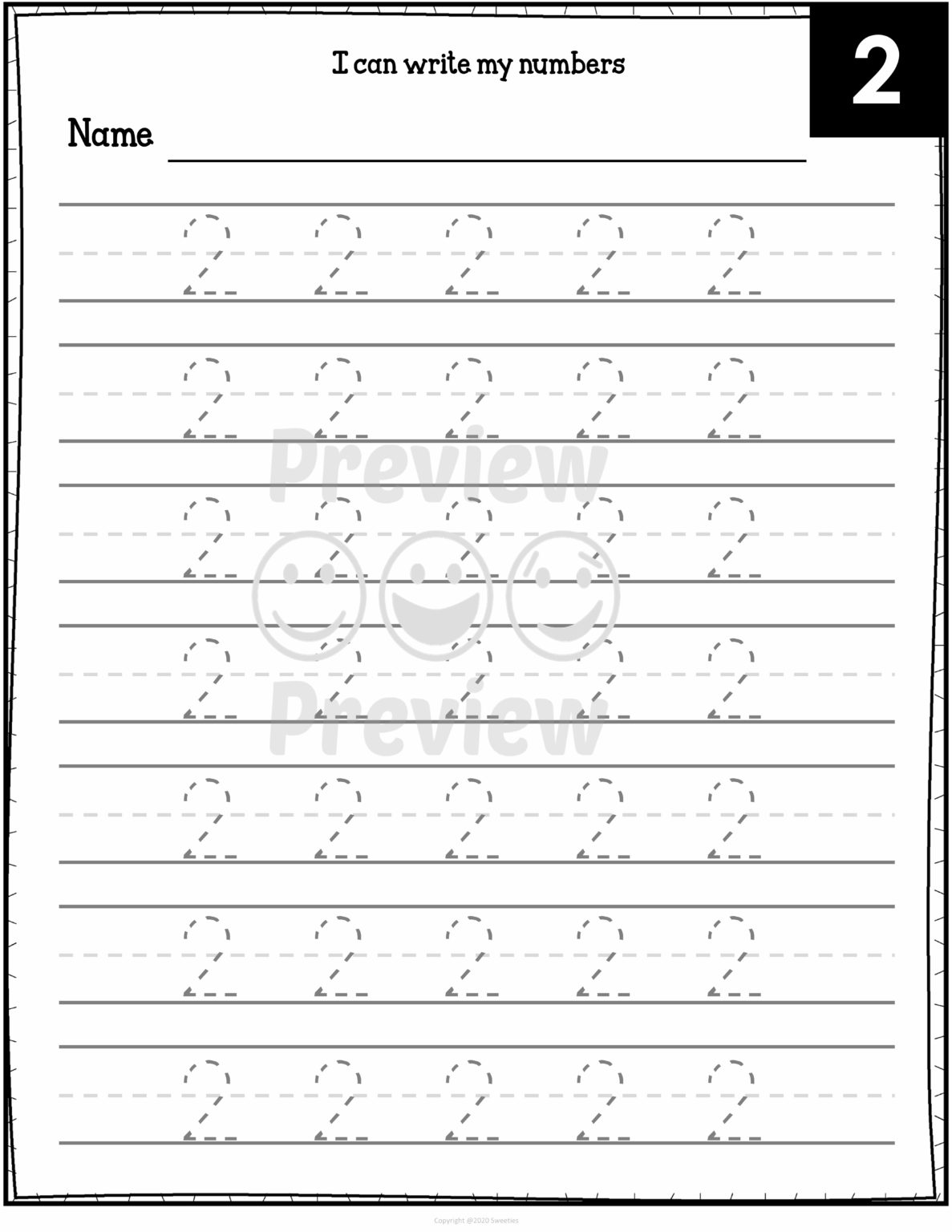 Numbers 0-20 Trace and Write - Made By Teachers