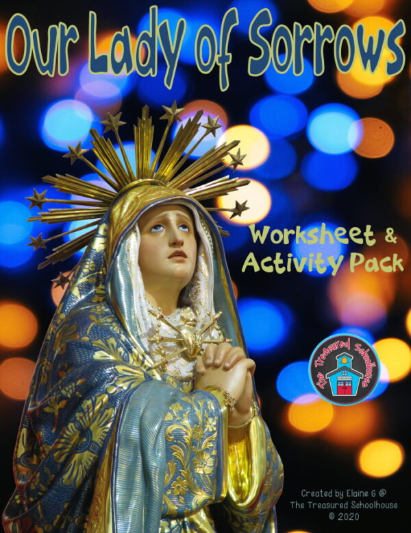 Our Lady of Sorrows Worksheet and Activity Pack | Made By Teachers