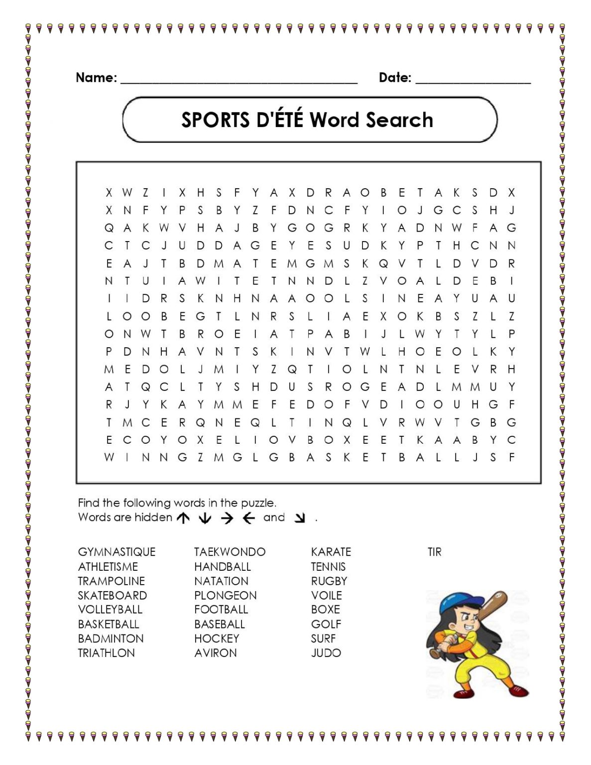French Numbers (Les Nombres) Worksheets - Made By Teachers