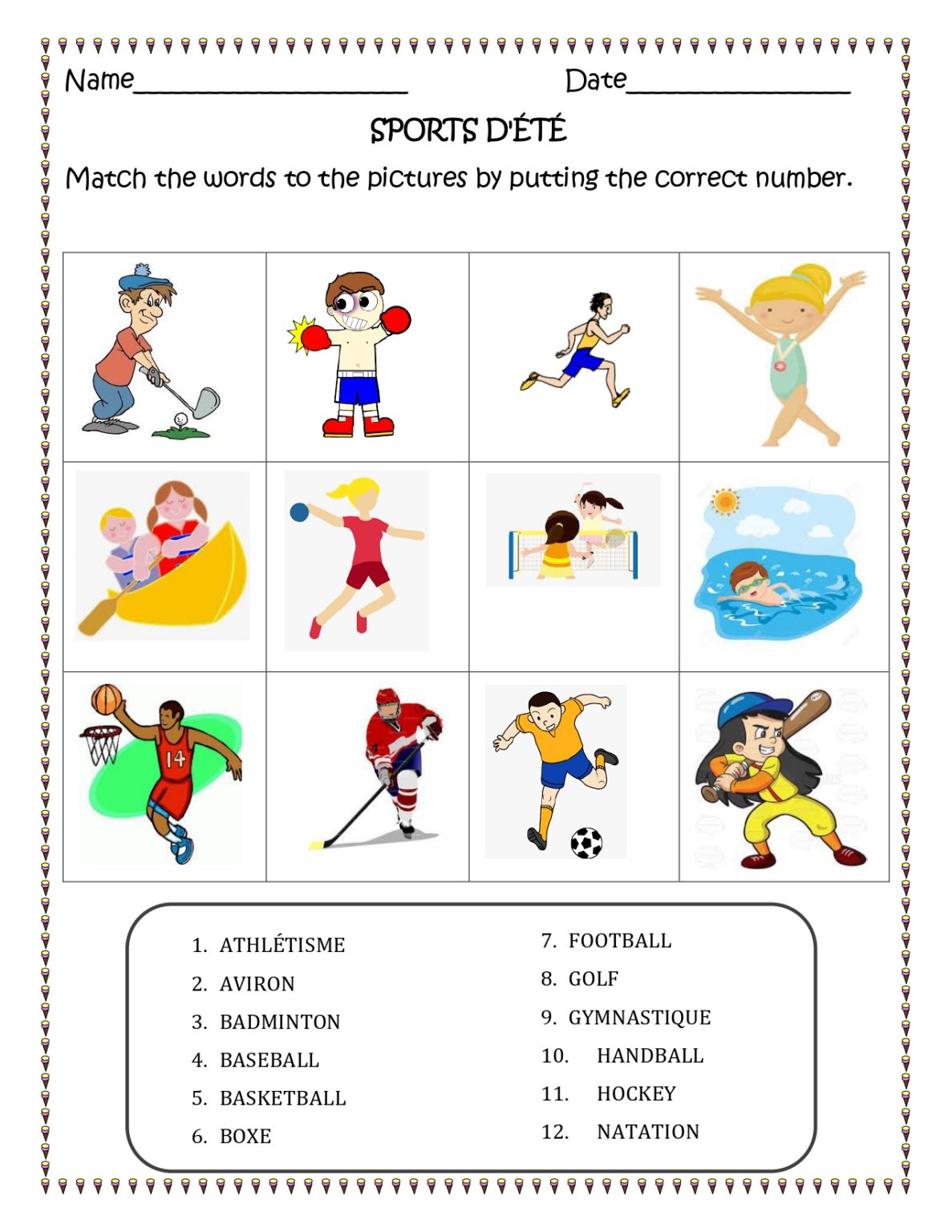Activit s D t Summer French Activities Distance Learning Worksheets activit-s-d-t-summer-french-activities-distance-learning-worksheets