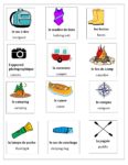 Au Camping French Distance Learning Activities and Games. - Made By ...