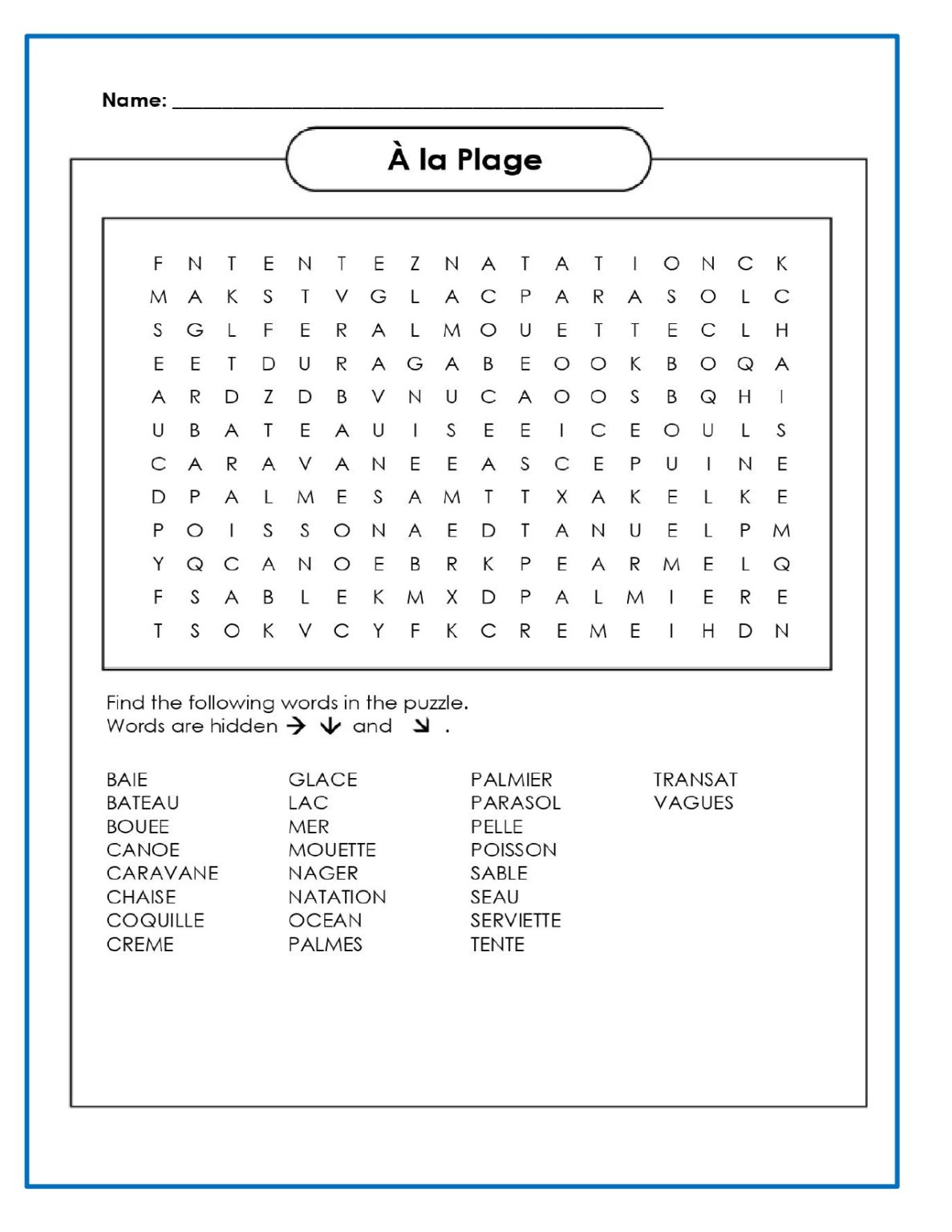 French Alphabet worksheet for Distance Learning - Made By Teachers