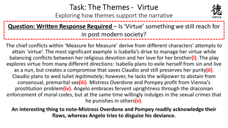 Literature Study: (0) ‘Measure for Measure’ – Introduction to the Text ...