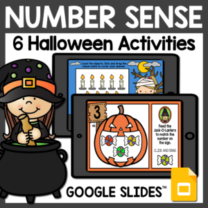 Halloween Counting for Google Classroom Distance Learning - Made By ...
