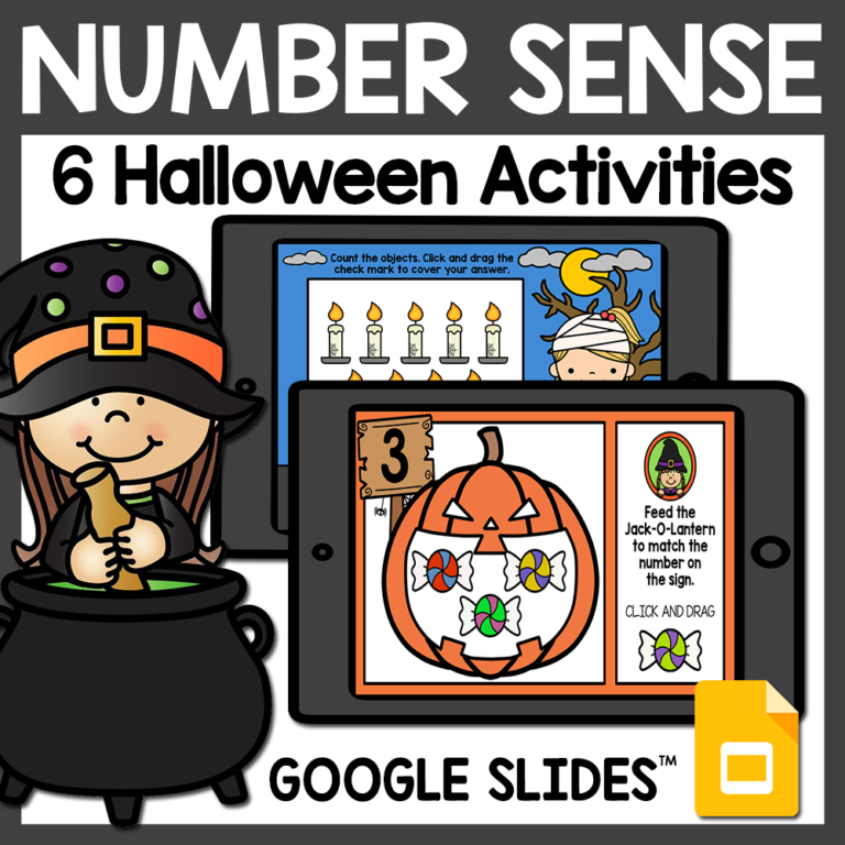 Halloween Counting for Google Classroom Distance Learning - Made By ...