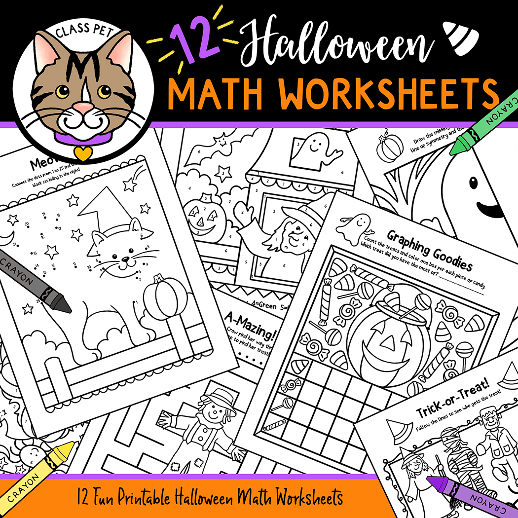 Halloween Math Worksheets Made By Teachers