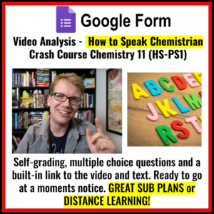 Video Analysis - How to Speak Chemistrian Crash Course Chemistry 11 (HS ...