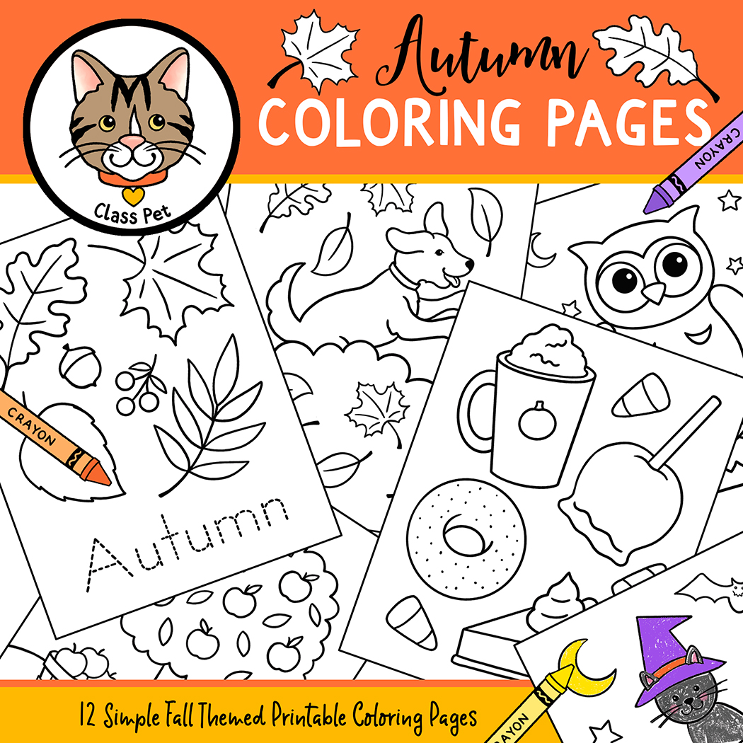 Fall Coloring Pages Made By Teachers