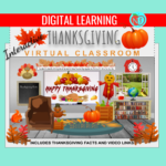 Bitmoji Classroom | THANKSGIVING Theme | 10 Slides | Interactive | Made ...