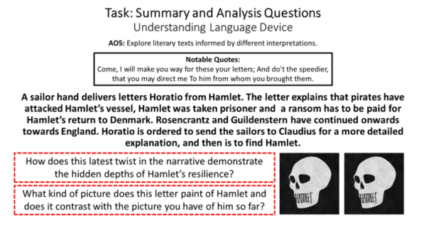 Literature Study: (20) Hamlet – Act 4 Scenes 6 and 7 | Made By Teachers