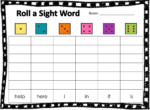 Roll a Sight Word! - Made By Teachers