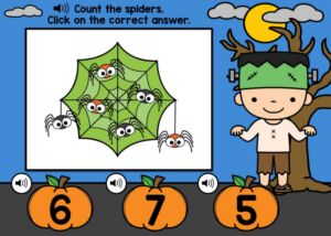 Counting to 10 Boom Cards | Halloween Boom Cards Distance Learning ...
