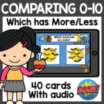 Comparing to 10 Boom Cards | Halloween Boom Cards Distance Learning ...