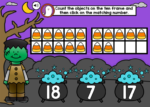 Ten Frame Boom Cards | Halloween Boom Cards Distance Learning - Made By ...