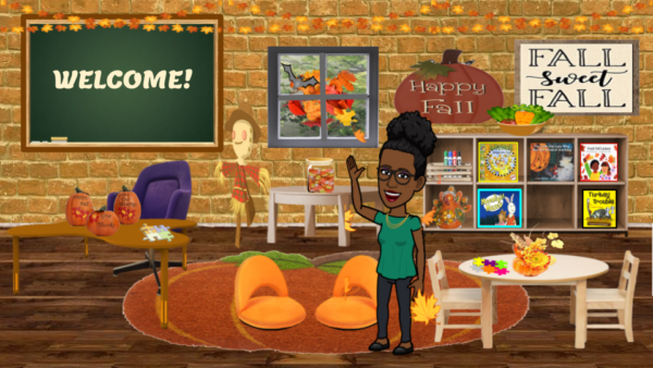 Virtual Fall Classroom for K-2 - Made By Teachers
