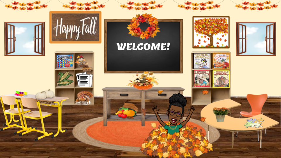 Virtual Fall Classroom for 3-5 - Made By Teachers