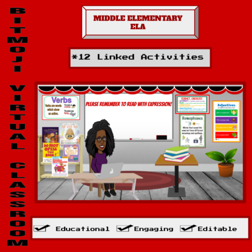 Virtual Classroom for Middle Elementary ELA | Made By Teachers