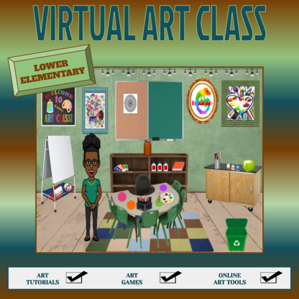 Virtual Arts Bundle for Lower Elementary | Made By Teachers