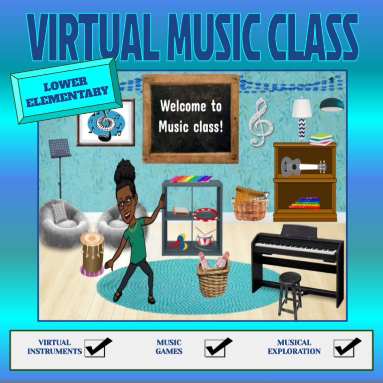Virtual Classrooms Bundle for Lower Elementary | Made By Teachers