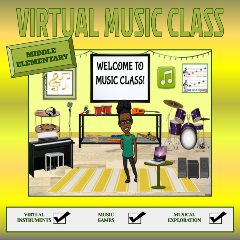Virtual Arts Bundle for Middle Elementary - Made By Teachers