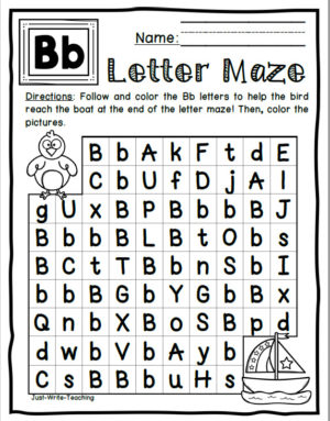 Alphabet Activities - Letter B Centers Activities - Made By Teachers