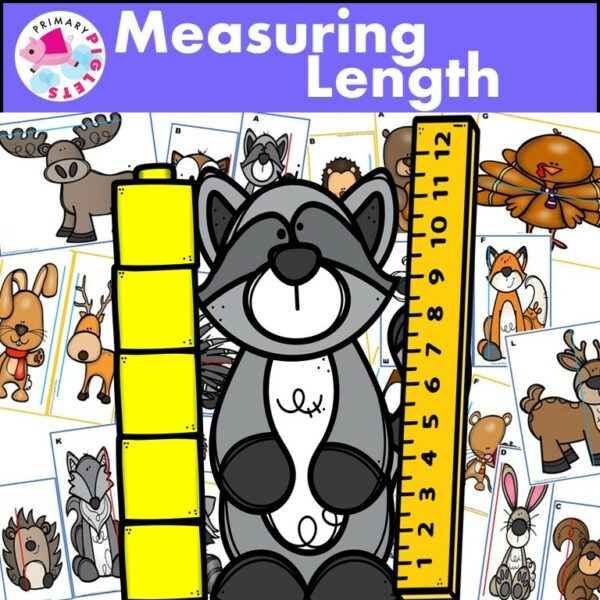 Fall Measurement Activities Woodland Animals | Made By Teachers