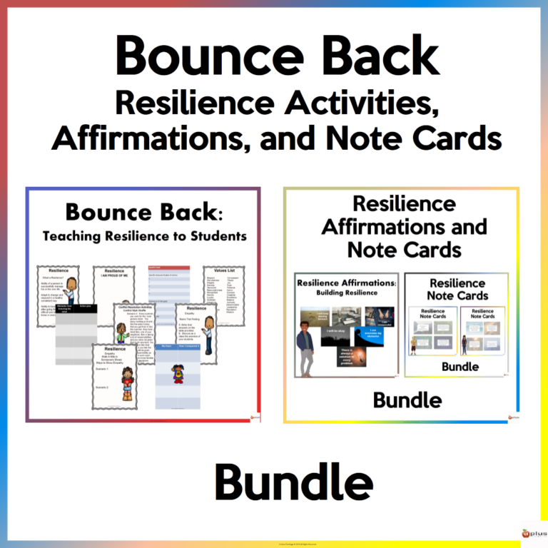 Resilience Note Cards Set 2 | Made By Teachers