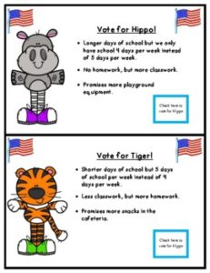 Class President Election FREEBIE | Made By Teachers