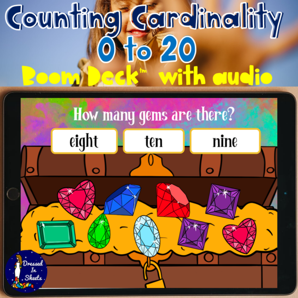 Counting Cardinality from 0 to 20 BOOM Cards | Distance Learning | Made ...