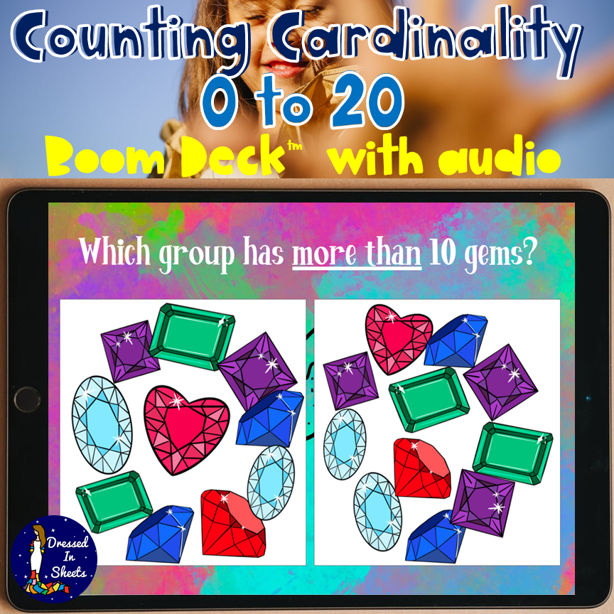 Counting Cardinality from 0 to 20 BOOM Cards | Distance Learning | Made ...