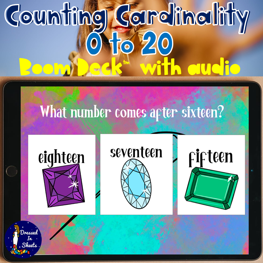 Counting Cardinality from 0 to 20 BOOM Cards | Distance Learning | Made ...
