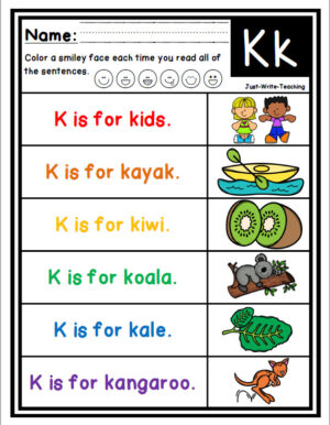 Alphabet Activities - Letter K Centers Activities | Made By Teachers