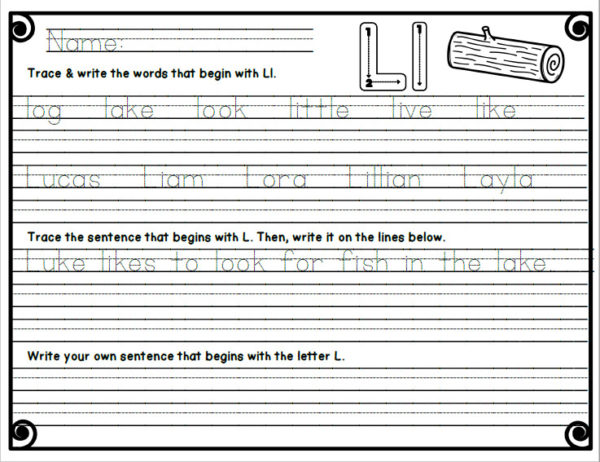 Phonics Letter of the Week - Letter Ll Activity Pack - Made By Teachers