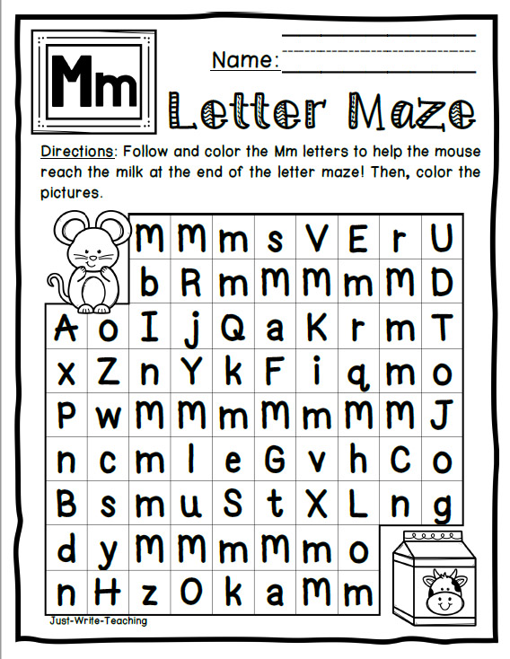 Phonics Letter Of The Week Letter Mm Activity Pack Made By Teachers