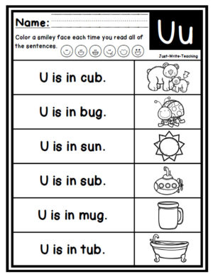 Phonics Letter of the Week - Letter Uu Activity Pack - Made By Teachers