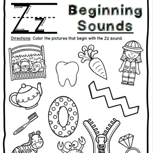 Alphabet Activities - Letter Z Centers Activities | Made By Teachers