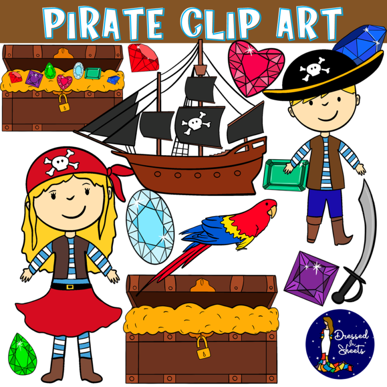 Pirate Clip Art | Made By Teachers