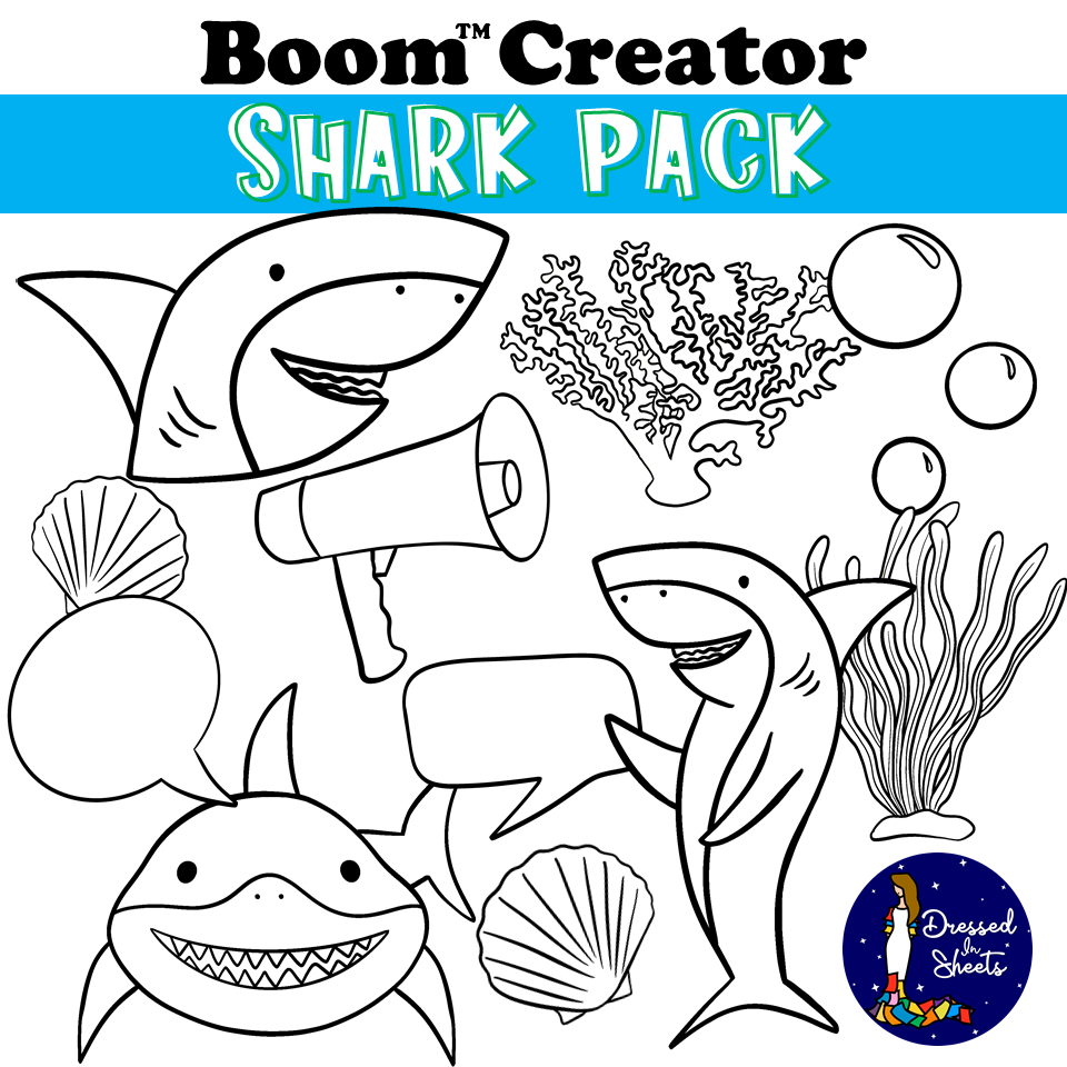 BOOM Creator: Shark Pack | Made By Teachers