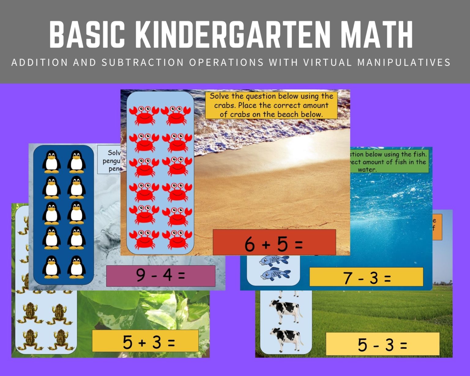 Basic Addition and Subtraction Math Practice | Made By Teachers