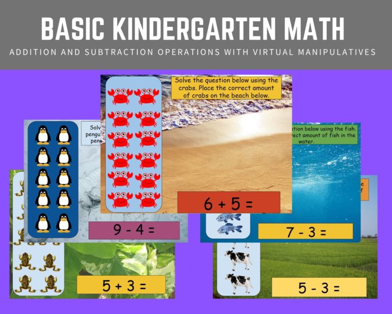 Basic Addition and Subtraction Math Practice | Made By Teachers