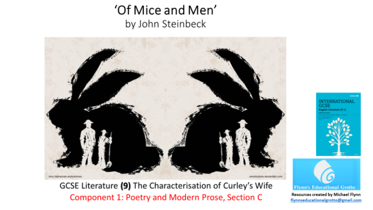 Literature Study: (9) Of Mice and Men: Curley’s Wife Characterisation ...