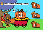 Matching Letters Boom Cards with Audio | Thanksgiving Boom Cards | Made ...