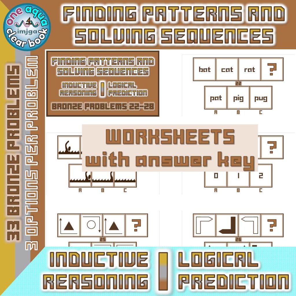 Bronze Logical Reasoning Worksheets | Made By Teachers